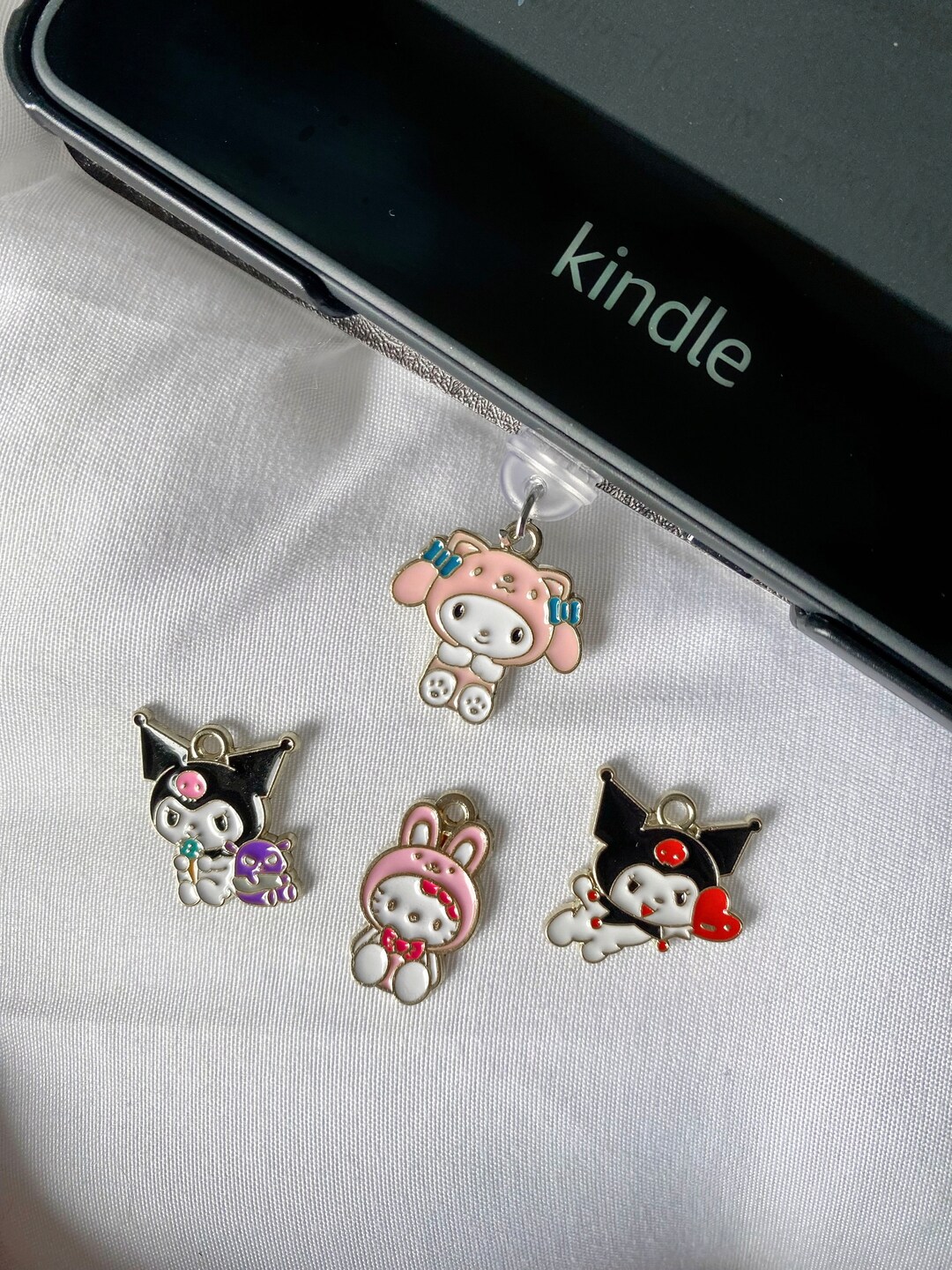 Sanrio Dust Plug Charms for Kindle Sanrio Kuromi My Melody Hello Kitty ...