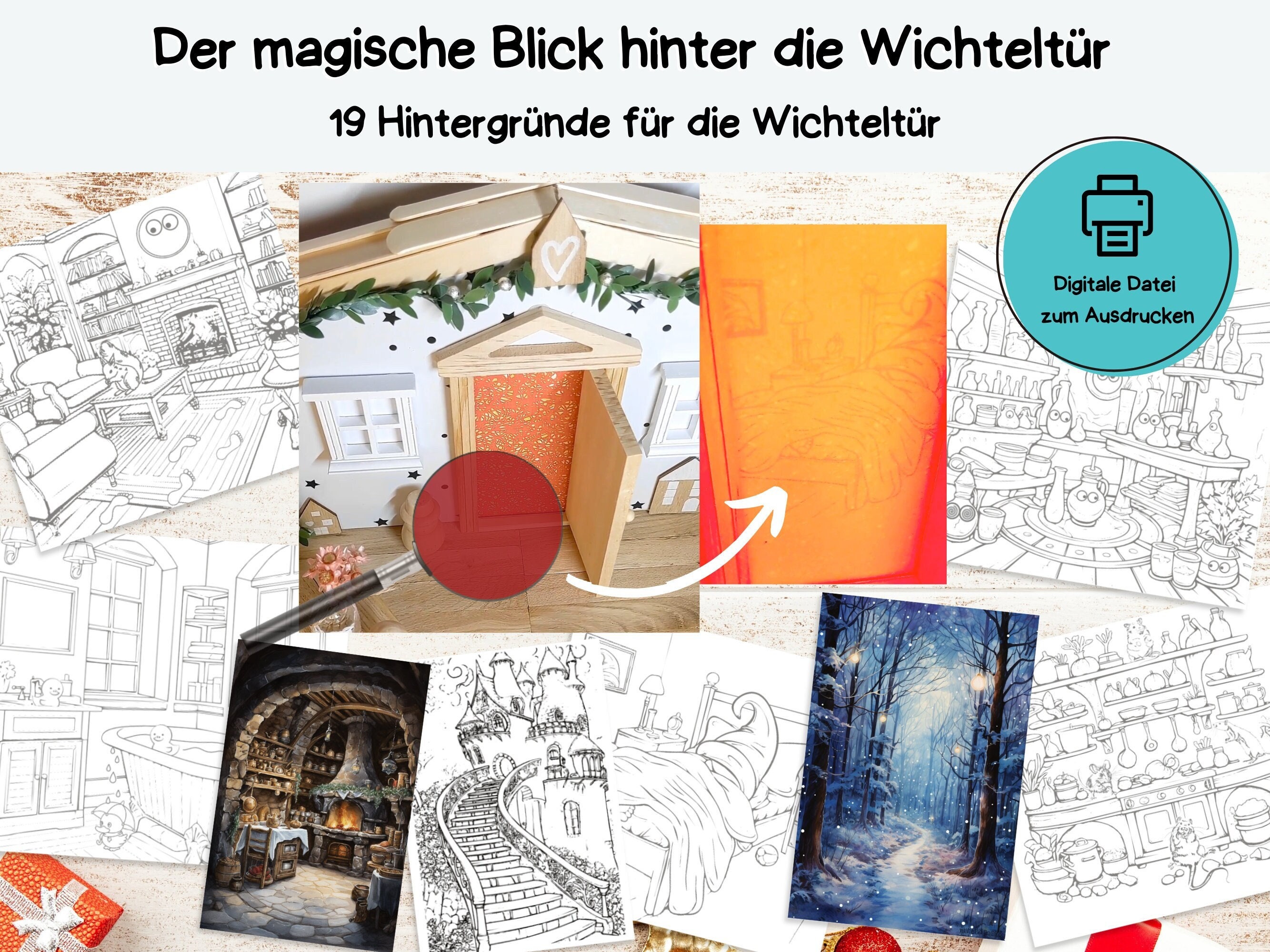 Der magische Blick hinter die Wichteltür - 19 Hintergründe für die ...