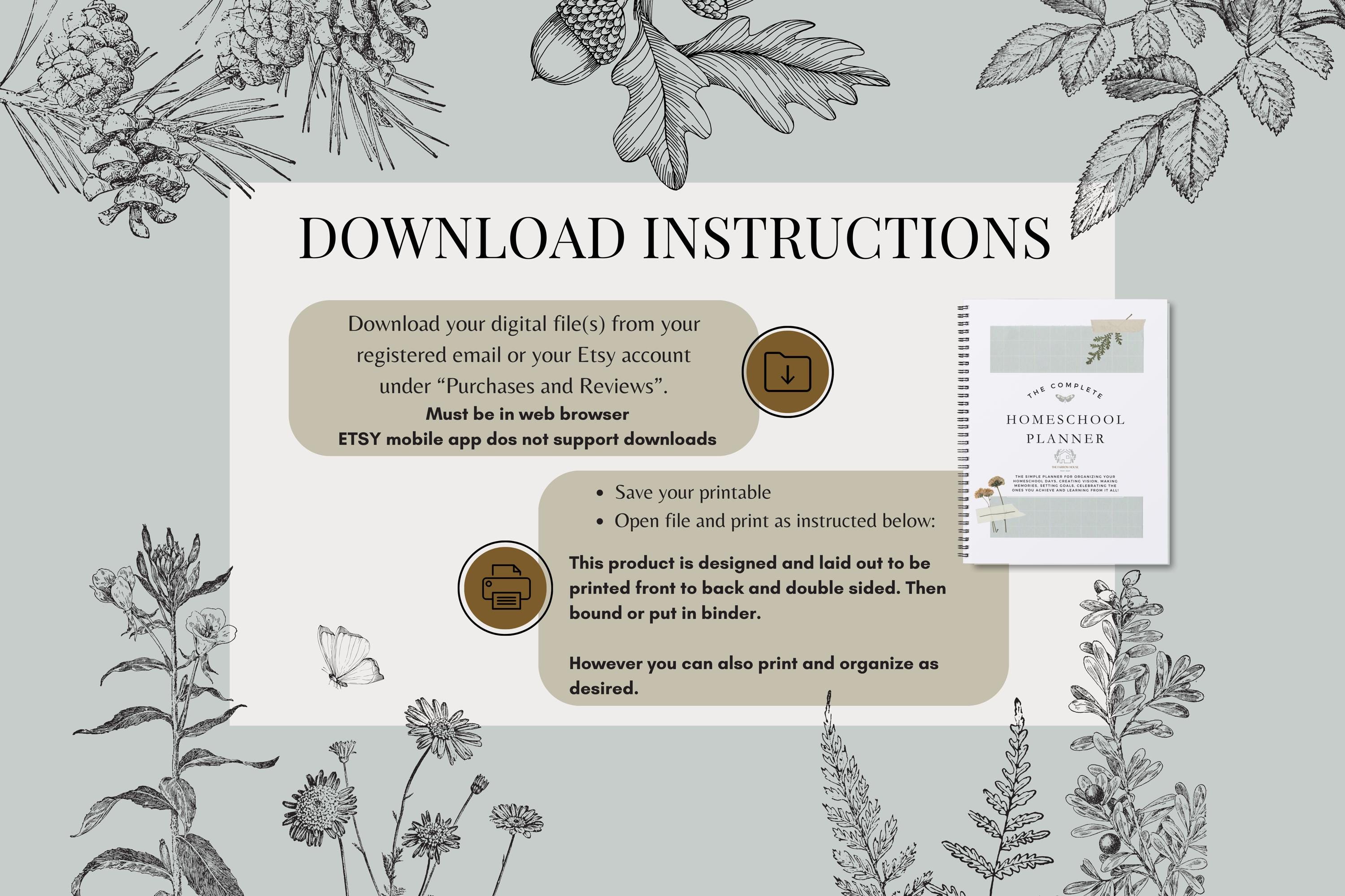 The Complete Homeschool Planner | Simple Easy to Use | Organizer ...