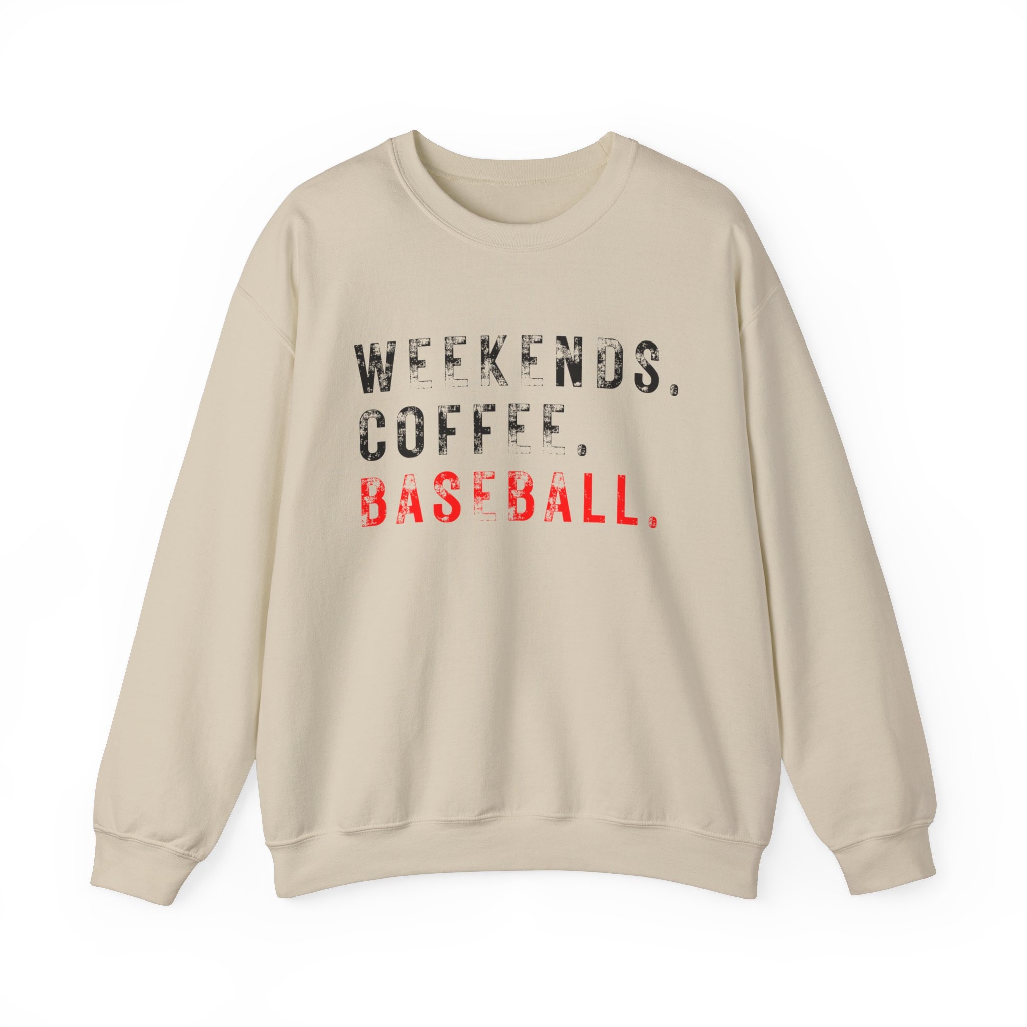 Weekends Coffee Baseball Sweatshirt, Baseball Sweatshirt, Baseball Mom ...