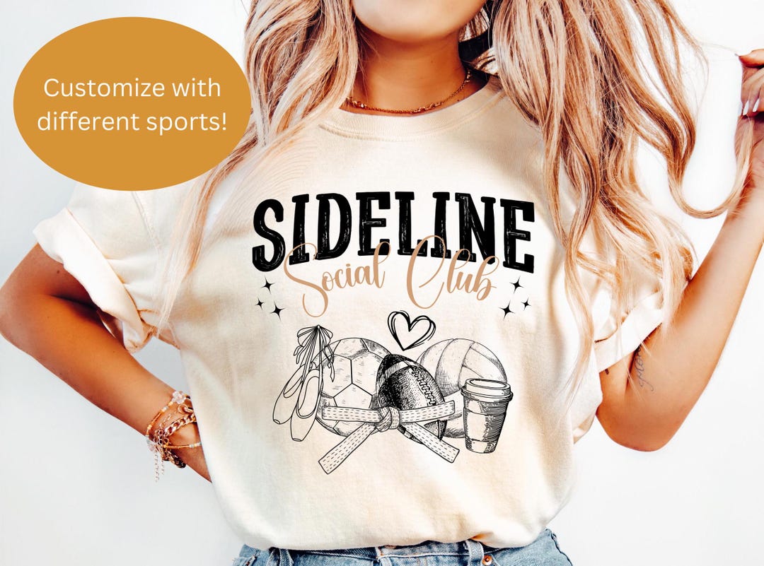 Sideline Social Club Football Mom Basketball Mom Baseball Mom Fastpitch ...