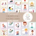 200+ Daily Routine Cards With Charts/ Autism/ Visual Aid/ ABA Therapy ...