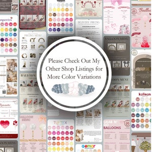 The Ultimate Pink Balloon Flyers - Canva Free - Etsy