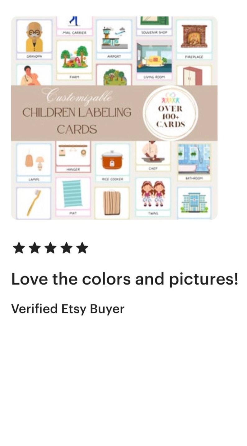 100+ Labeling Cards With Charts/ Autism/ Visual Aid/ ABA Therapy/ 2024 ...