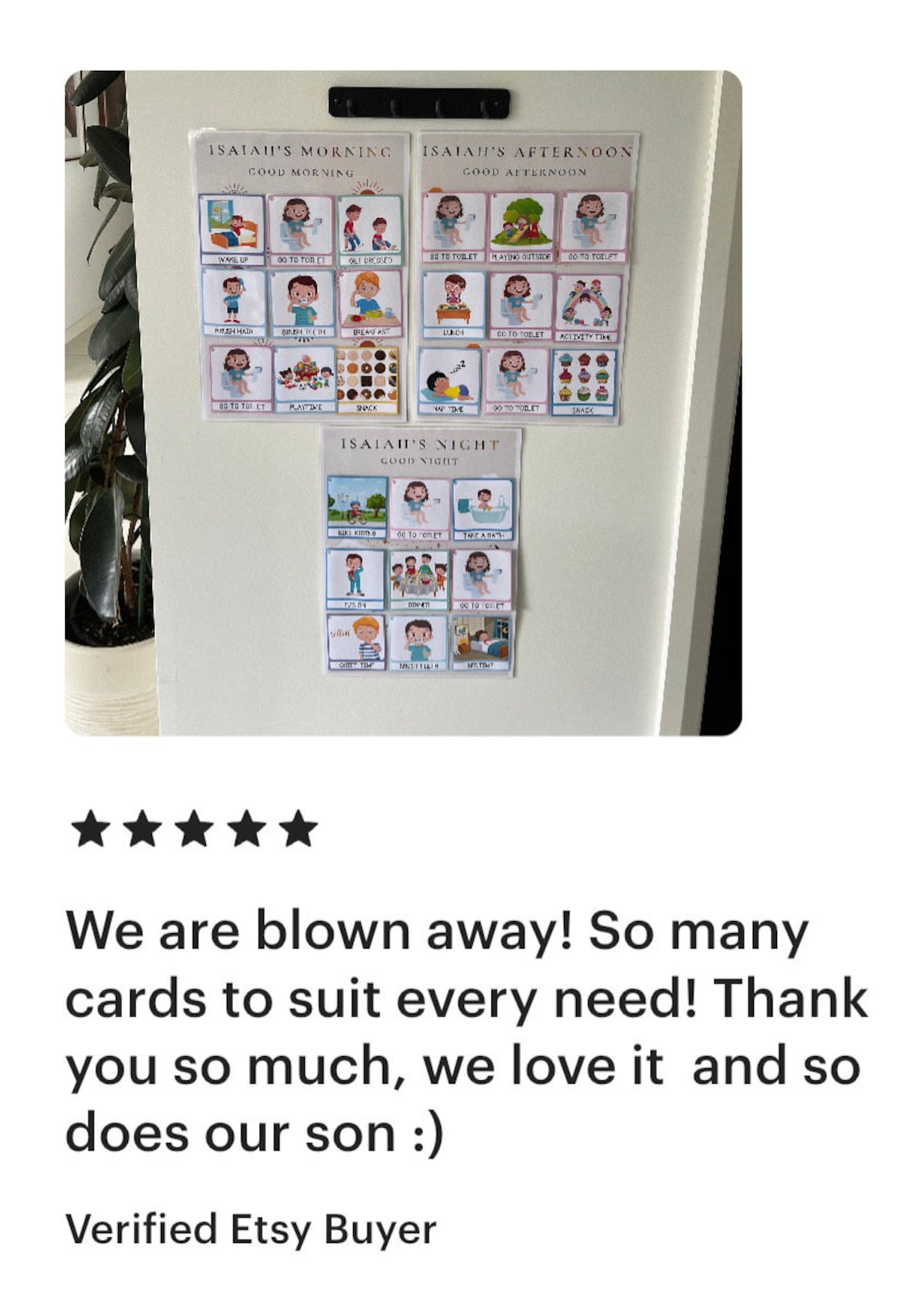 200+ Daily Routine Cards With Charts/ Autism/ Visual Aid/ ABA Therapy ...