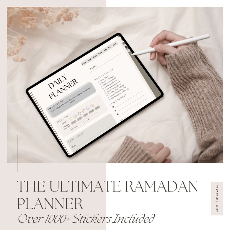 Ramadan Planner Undated Digital Ramadan Planner, Ramadan Planner Printable, Ramadan Journal, PDF ...