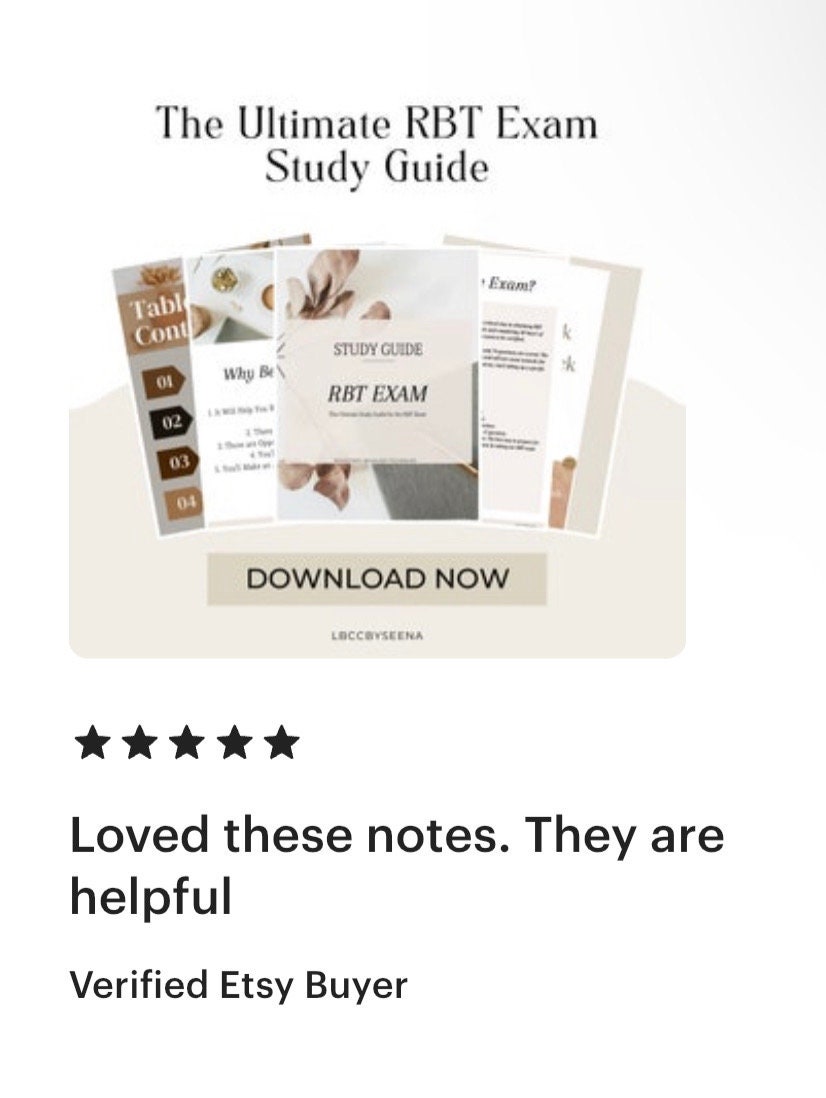 The Ultimate RBT Exam Study Guide / Registered Behavior Technician ...