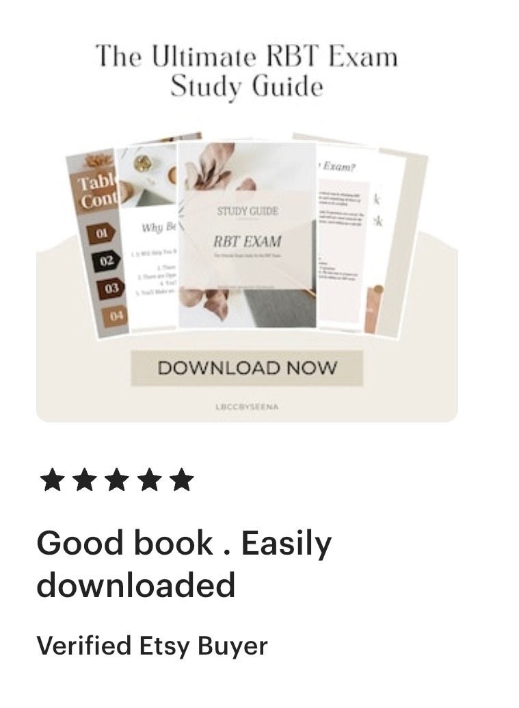 The Ultimate RBT Exam Study Guide / Registered Behavior Technician ...