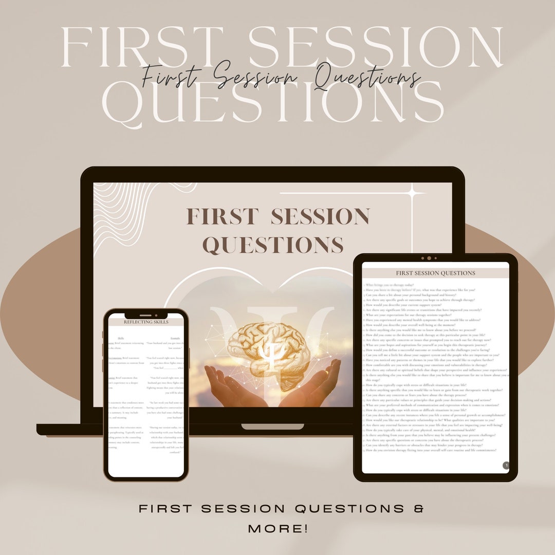 First Session Questions Can Help With Treatment Plans, Therapy Sessions ...
