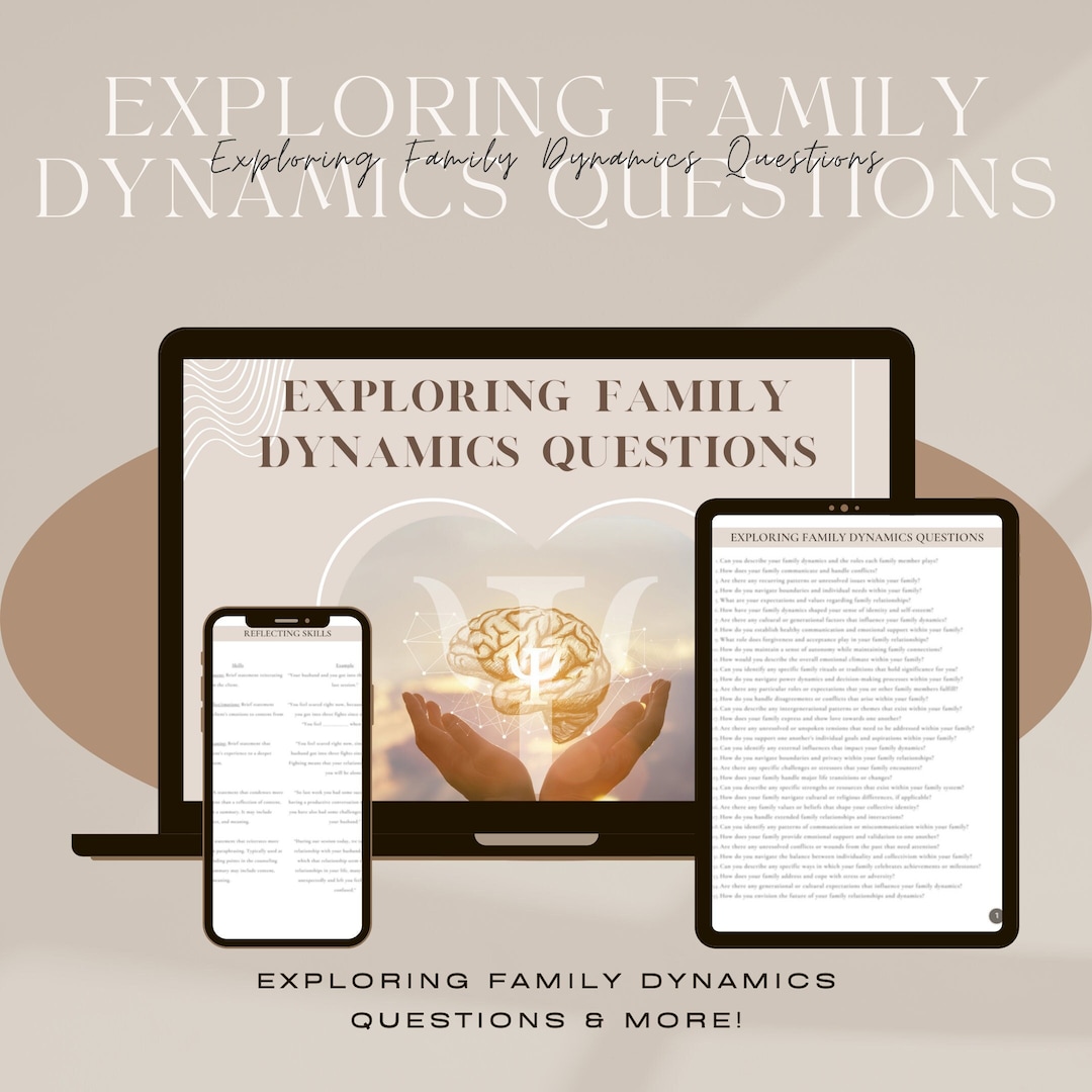 Exploring Family Dynamics Questions Can Help With Treatment Plans ...