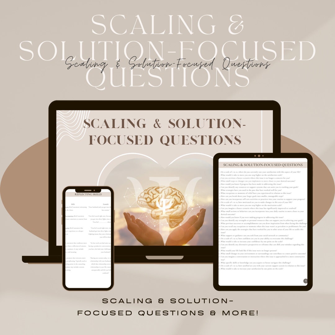 Scaling & Solution- Focused Questions Can Help With Treatment Plans ...