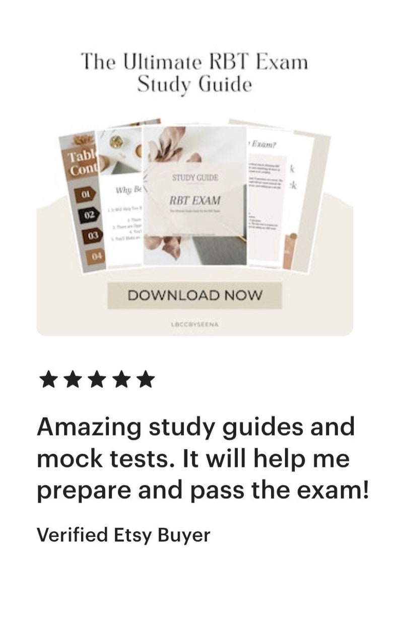 The Ultimate RBT Exam Study Guide / Registered Behavior Technician ...