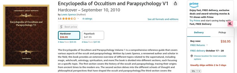 Encyclopedia of Occultism and Parapsychology Ebook - Etsy
