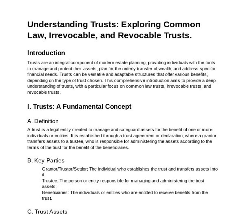 Weiss's Concise Trustee Handbook Ebook With Trust FORMS Package - Etsy