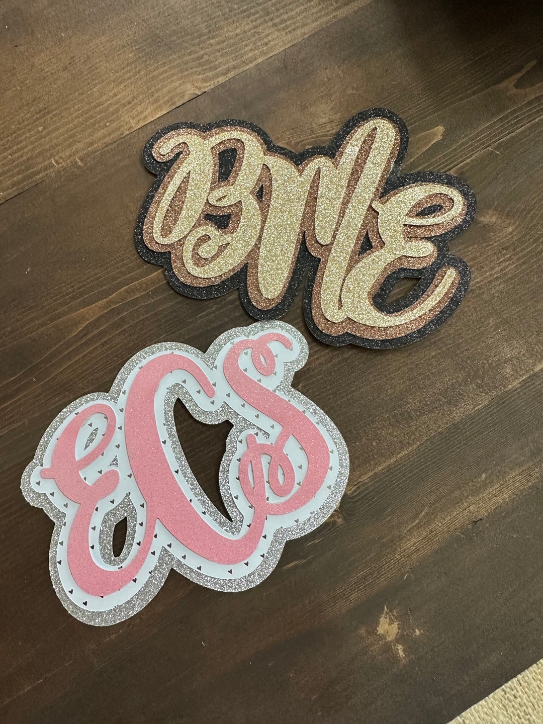 Custom Monogram Cuts, Monogram for Homecoming Mum, Custom Mum ...