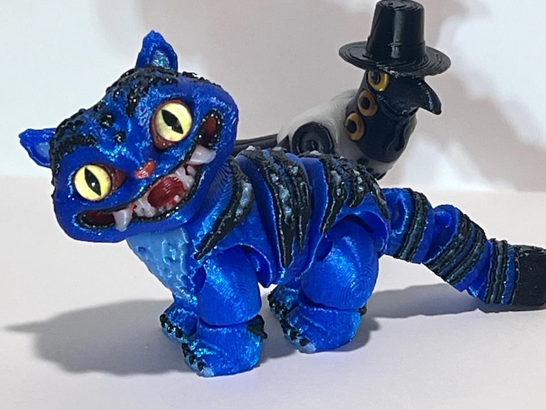 Derp Tiger and Suss Bird Figurines - Etsy