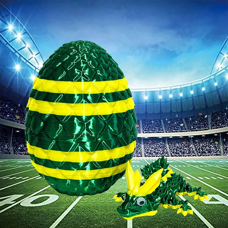 Oregon Ducks Baby Dragon and Egg - Etsy