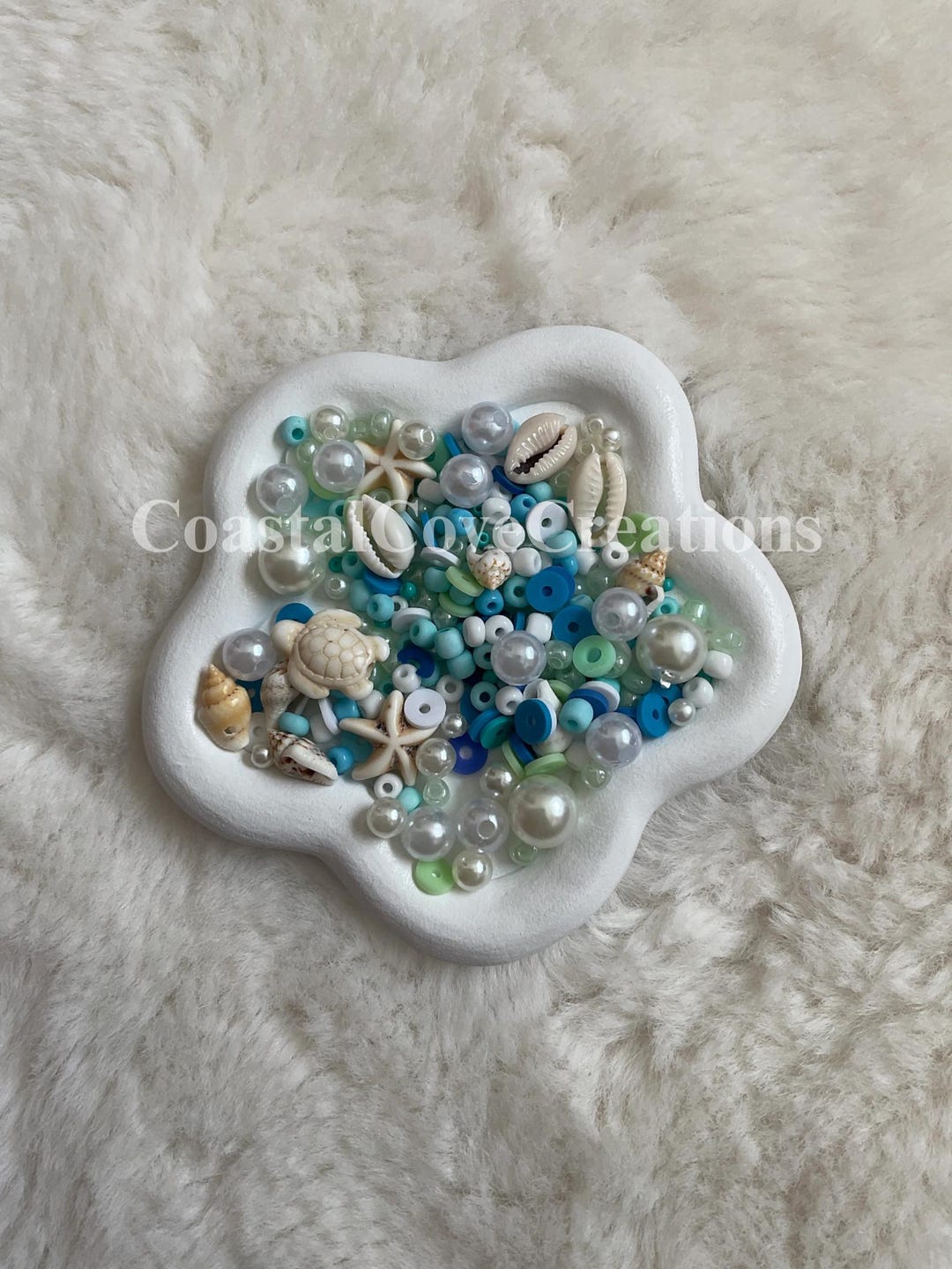 Ocean Bead Confetti & String | Ocean Bead Soup | Bead Soup | Ocean ...