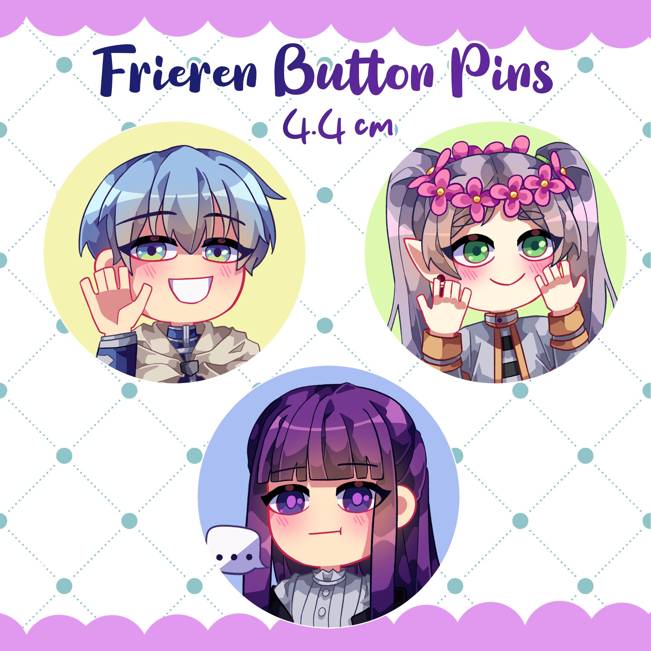 Frieren Pins - Etsy