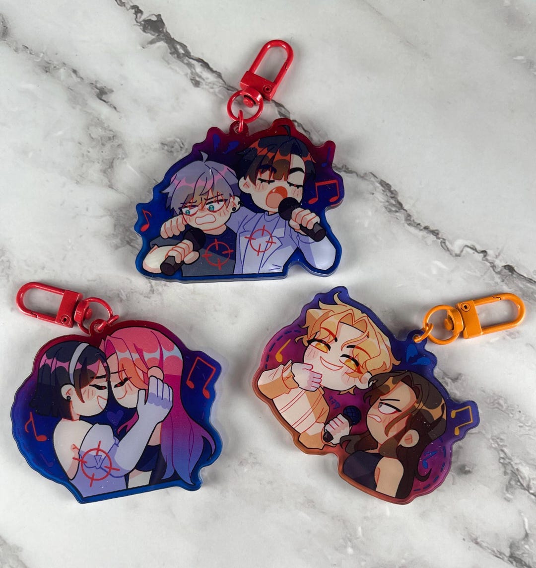 Alien Stage Keychains - Etsy