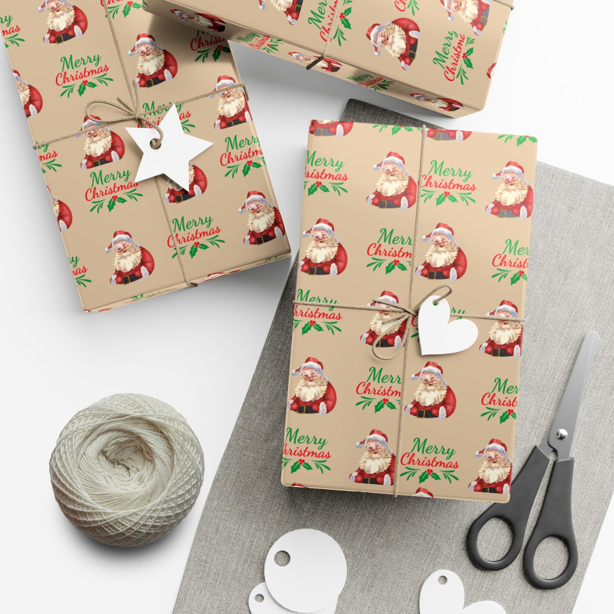 Christmas wrapping paper, Christmas gift paper, Christmas wrapping sold ...