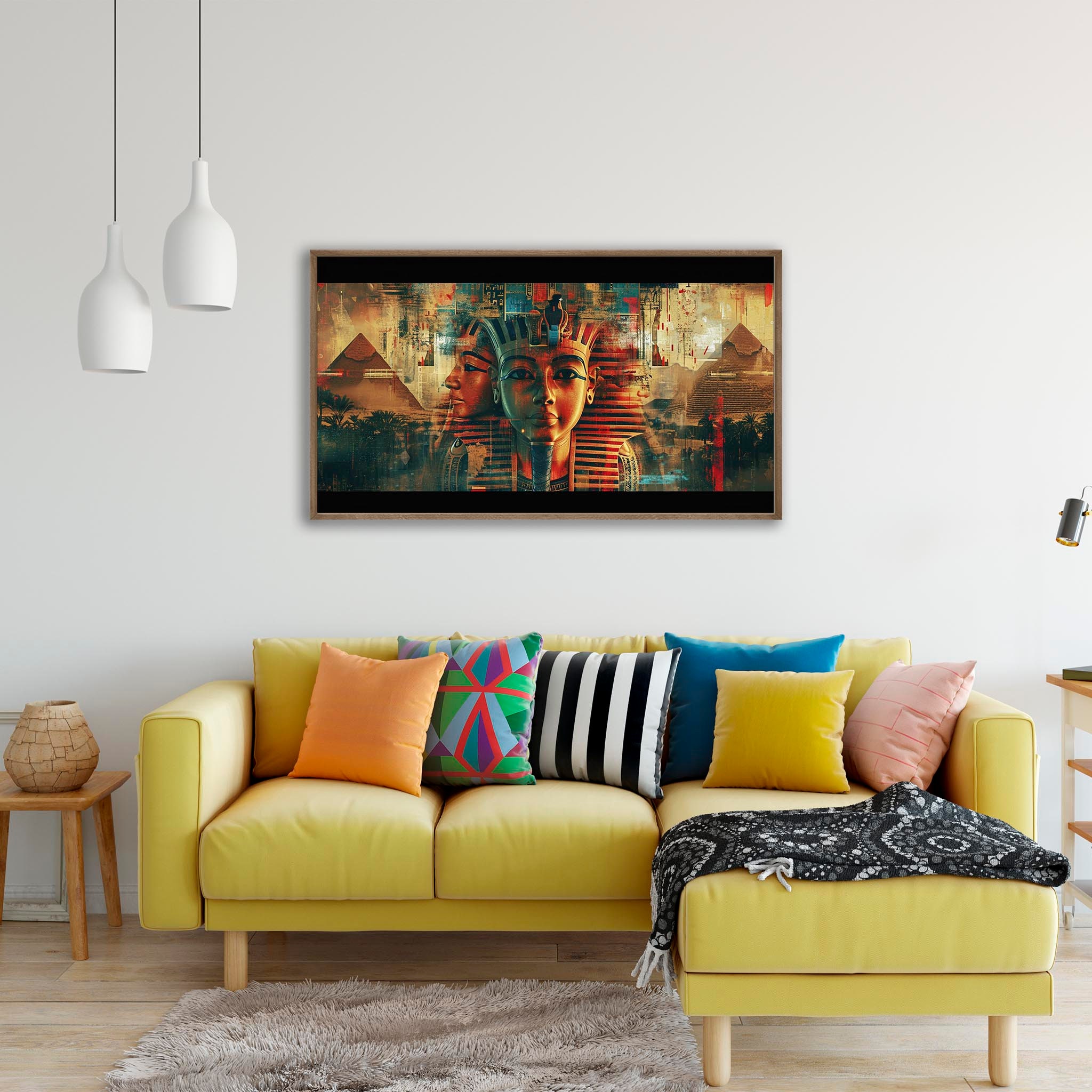 Ancient Echoes Egyptian Collage Art the Frame TV Art Digital Download ...