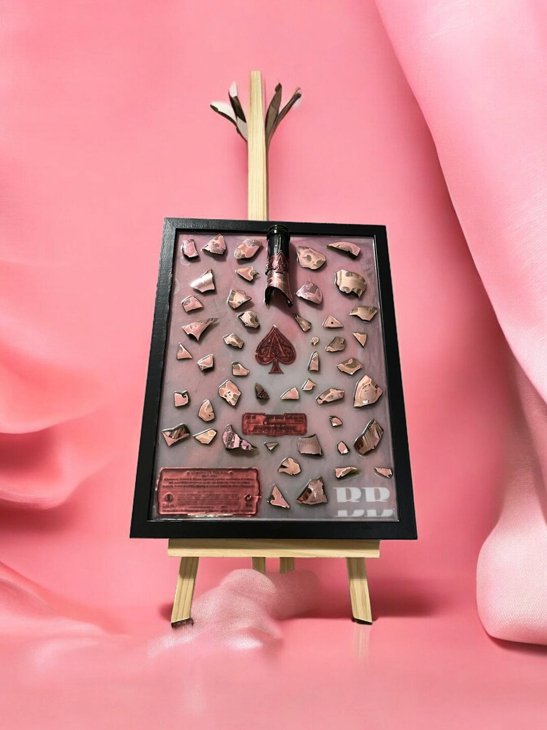Armand De Brignac Ace of Spades Rosé Shard Image Wall Decoration - Etsy