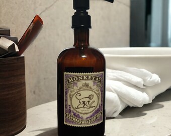 Soap Dispenser Monkeys 47 Bottle - Etsy