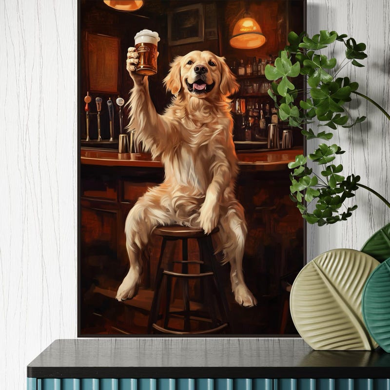 Golden Tavern - Etsy