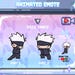 Animated Gojo Dance Emote: Jujutsu Kaisen Chibi (GIF) - Etsy