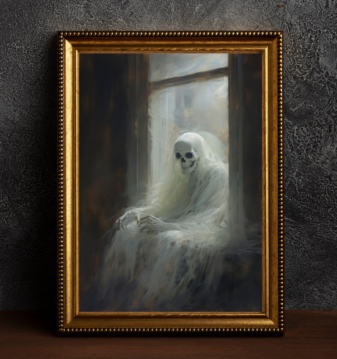 Ghost in Windows, Poster, Print, Picture, Home Decor, Gothic Dark Art ...