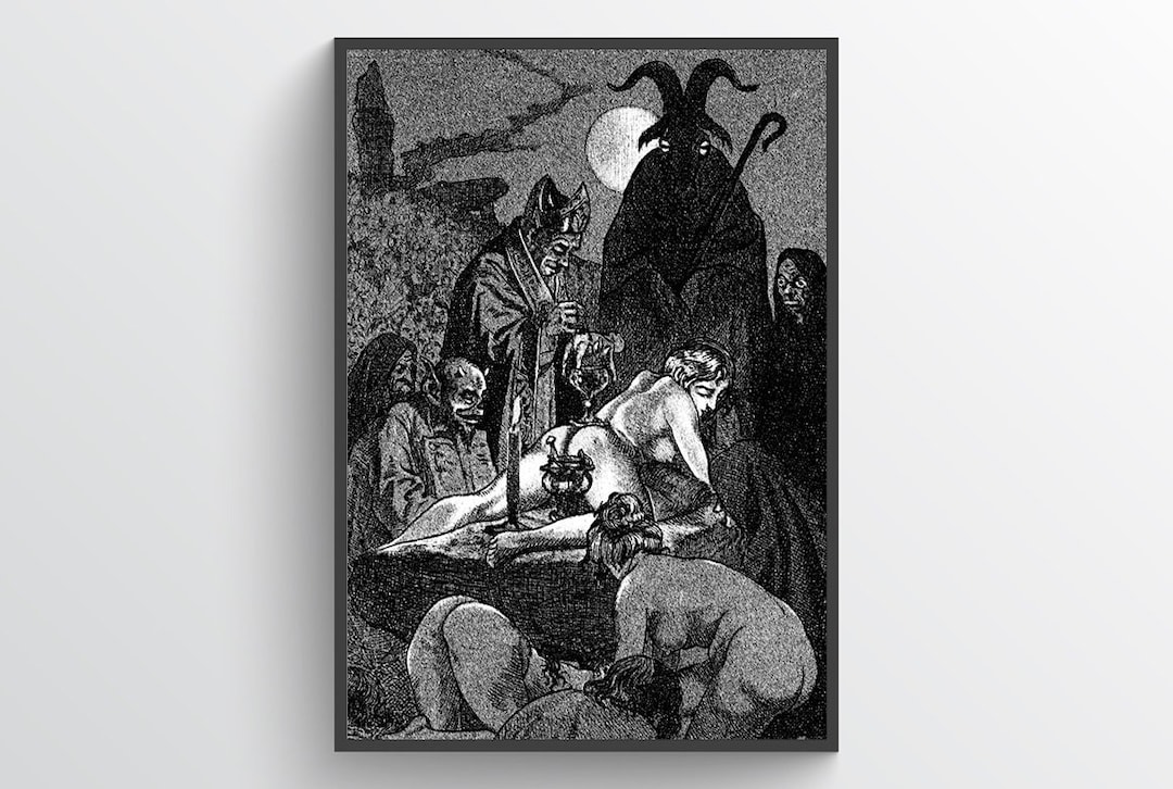 Satanism, Black Mass Ritual, Witchcraft, Black Magic, Martin Van Maele ...