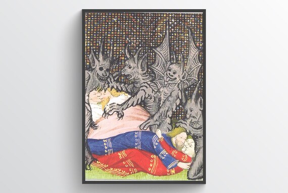 Nachtmerrie Wezen Kunst