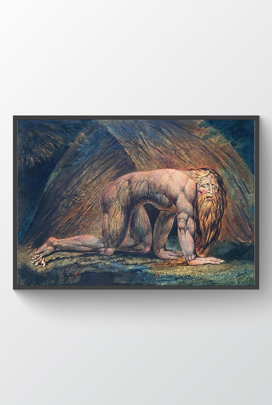 William Blake Art - Nebuchadnezzar - King of Babylon, Madness ...