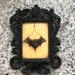 Bat Baroque Frame, Complete With Prints, Black and Gold Finish, Gothic ...