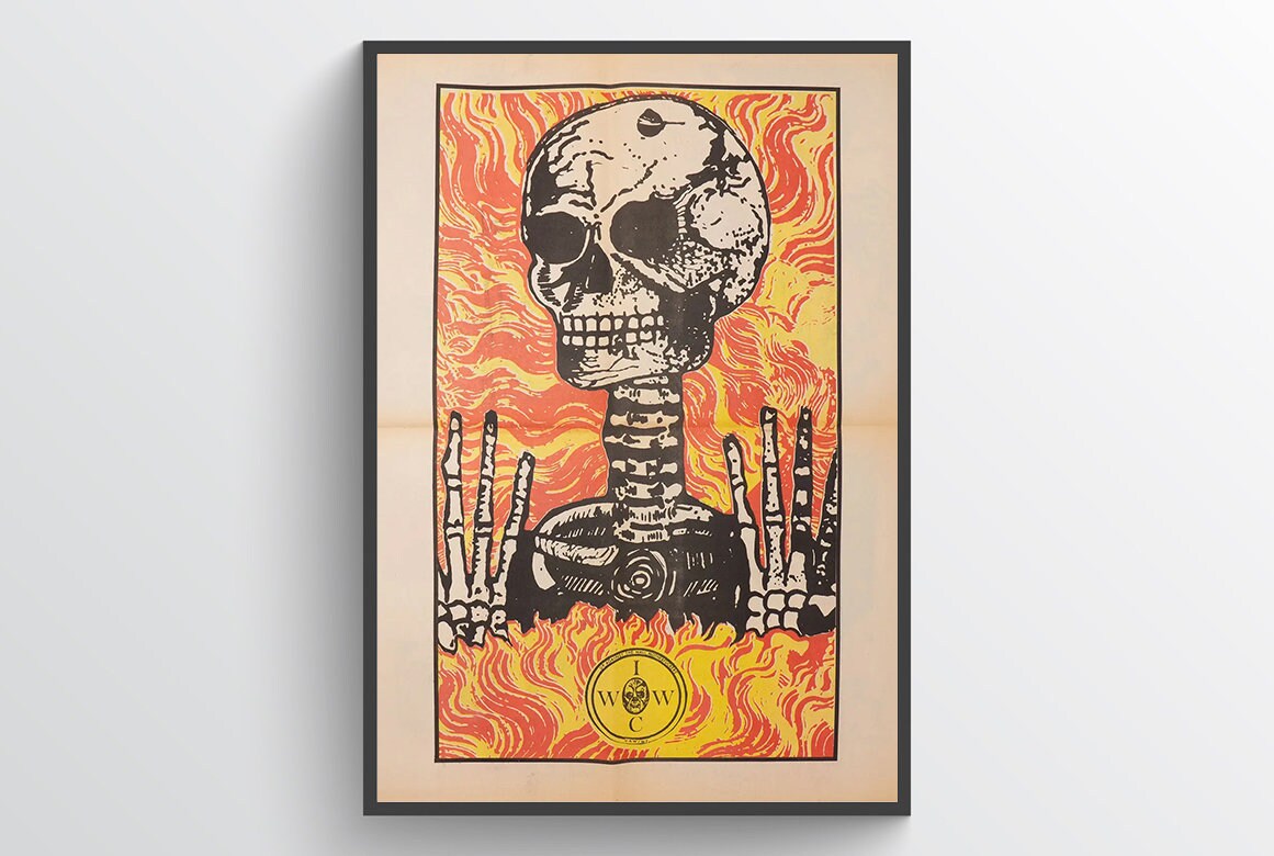 International Werewolf Conspiracy Poster, Protest History, Anarchism ...