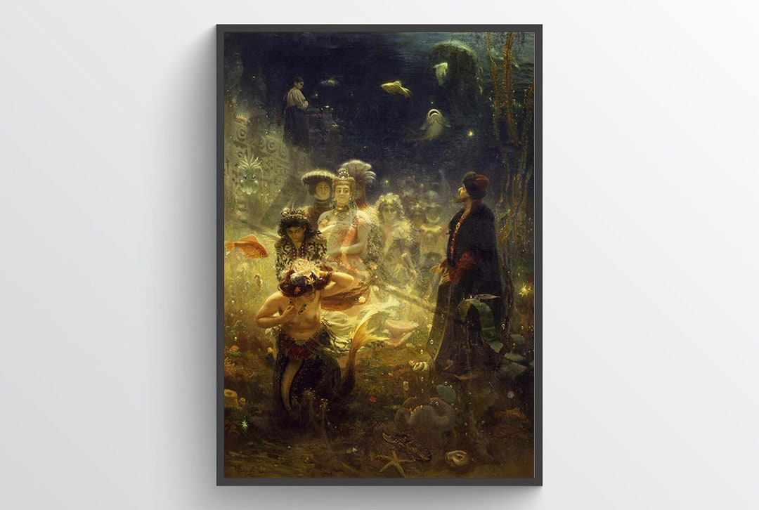 Sadko in the Underwater Kingdom, Fairy Tale, Poem, Mermaid, Folklore ...