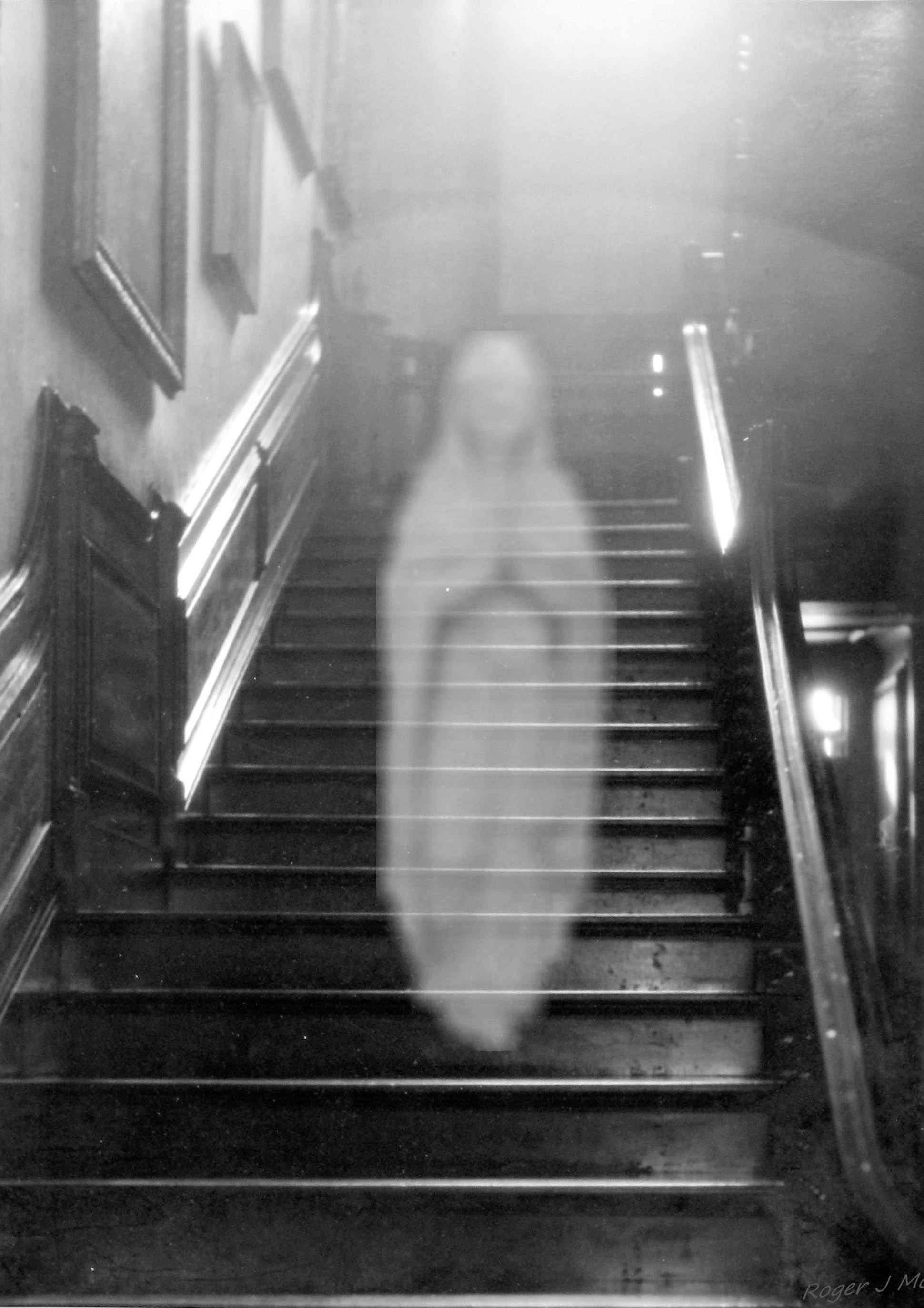 Ghost, Spirit Vintage Photo Brown Lady of Raynham Hall, Spiritism ...
