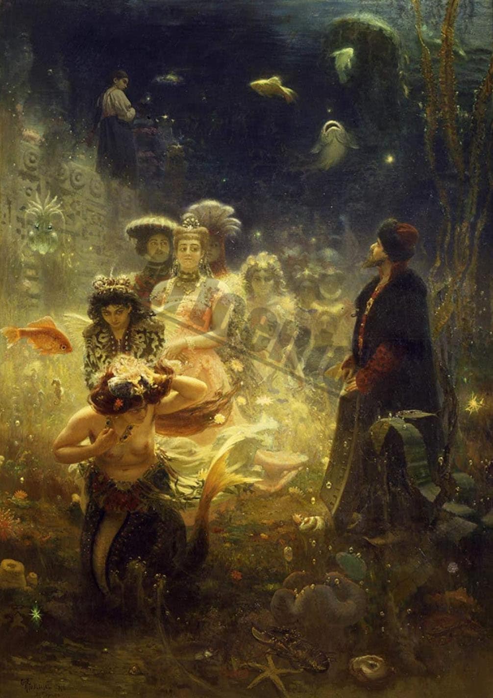 Sadko in the Underwater Kingdom, Fairy Tale, Poem, Mermaid, Folklore ...