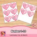Abc's and 123's Match: Valentine's Day - Etsy