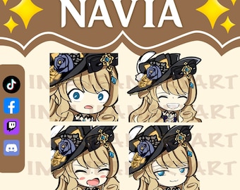 Genshin Impact Arlecchino Emotes Set for Twitch, Discord, Tiktok and ...