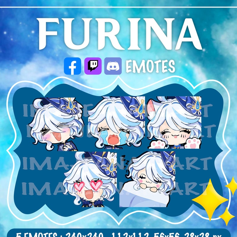 Genshin Furina Plush - Etsy