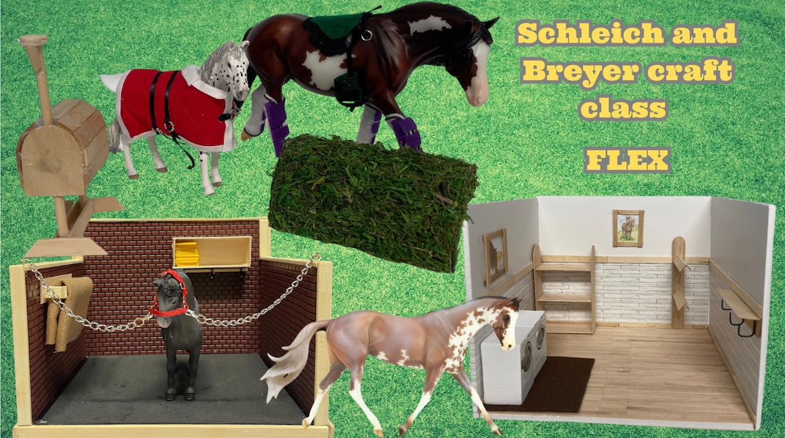 OUTSCHOOL Materials to Build Your Own Schleich or Breyer Round Pen ...