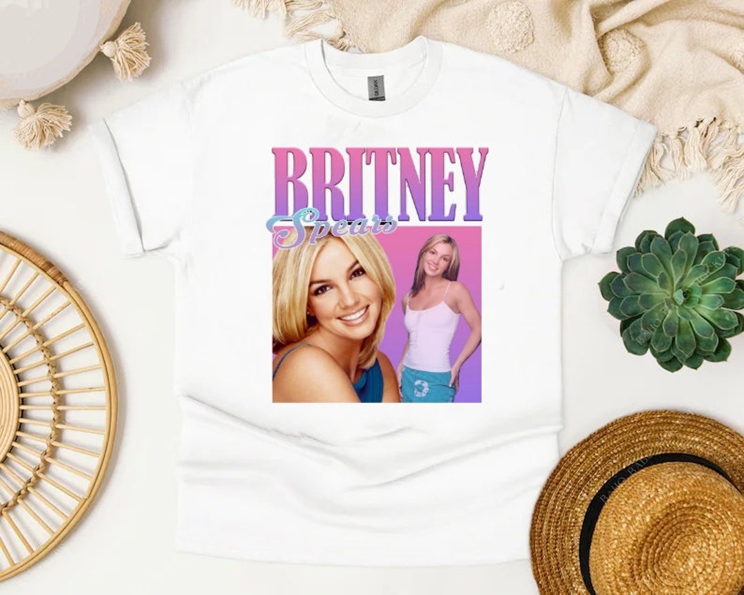 Britney Spears T-shirt | Britney Spears Vintage Photo T-shirt | Britney Spears Fan | Free ...