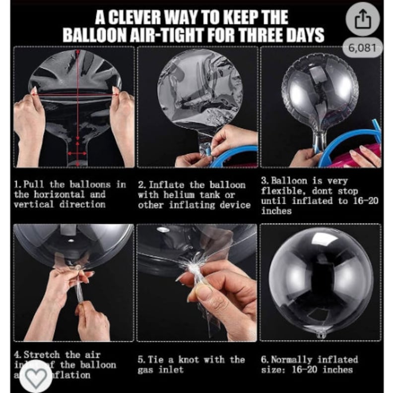 Personalized Balloons Clear Round Balloons With Custom Text, Custom Balloons Custom Balloon ...