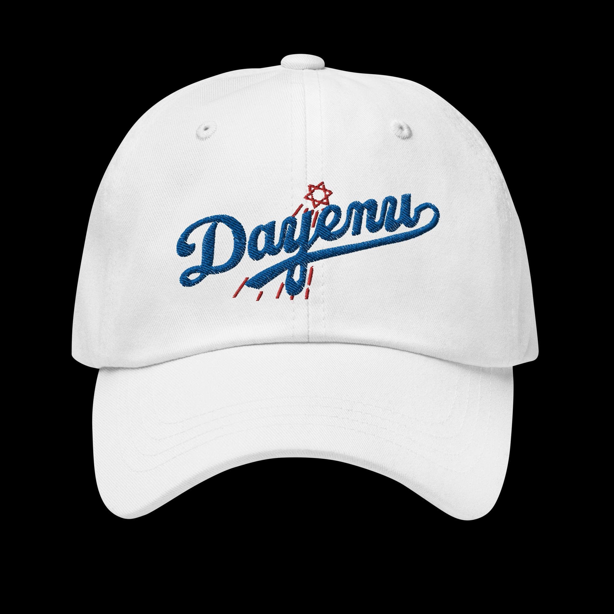 Dayenu Dad Hat : Perfect for Passover, Baseball Fans, Dodger Fans, Dads ...