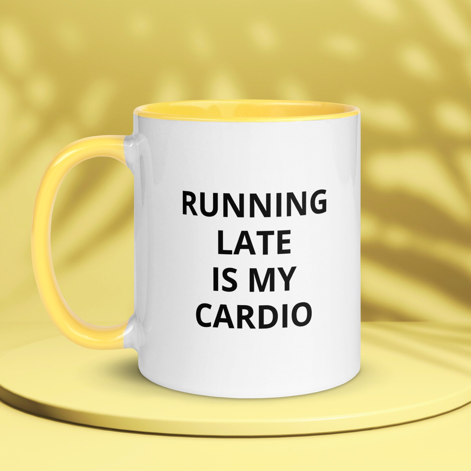 Running Late is My Cardio | Pink Mugs | Pink Aesthetic | Work Mug ...