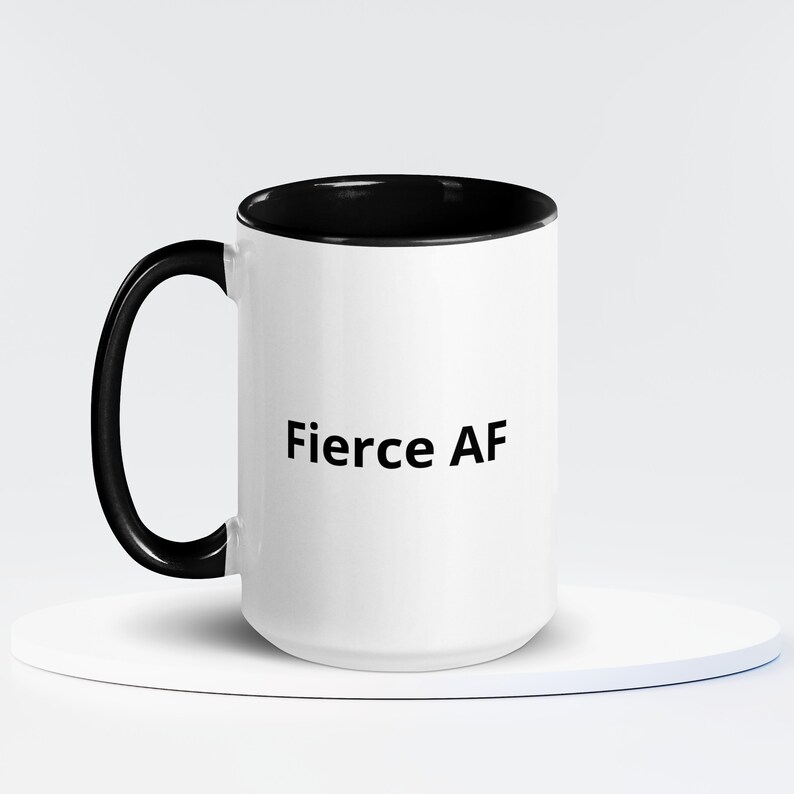 Fierce AF | Sassy Mug | Pride Month | Best Friend Gift | Party Gift ...