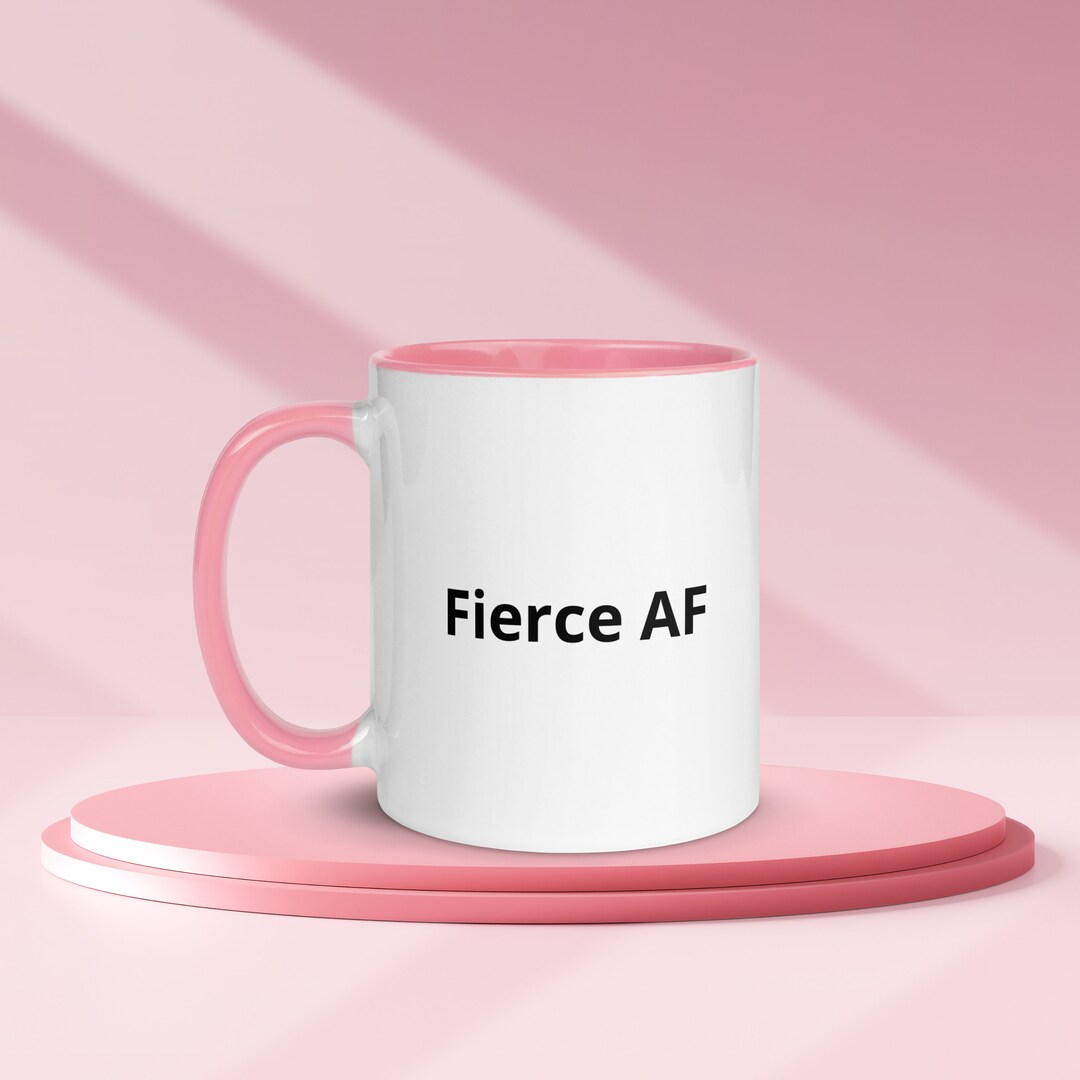 Fierce AF | Sassy Mug | Pride Month | Best Friend Gift | Party Gift ...