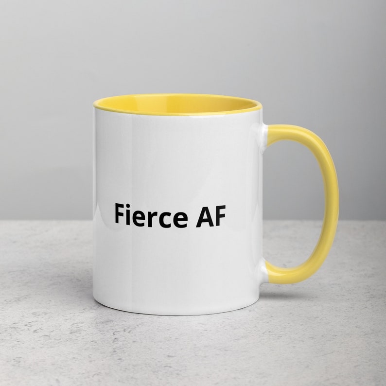 Fierce AF | Sassy Mug | Pride Month | Best Friend Gift | Party Gift ...